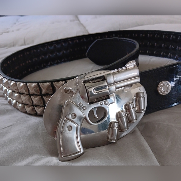 Funk Plus USA | Accessories | Mens Funk Plus Usa Patent Leather Belt ...